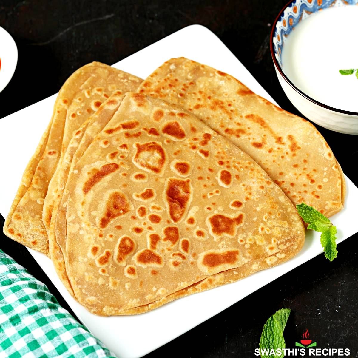 Frozen Triangle Plain Paratha - Novella